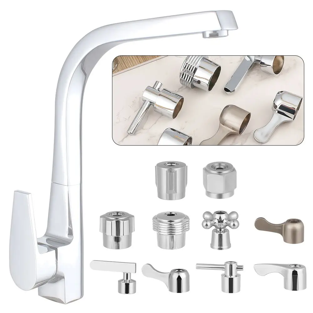 Quick-Open-Valve-Faucet-Switch-Handle-Bathroom-Accessories-Triangle ...
