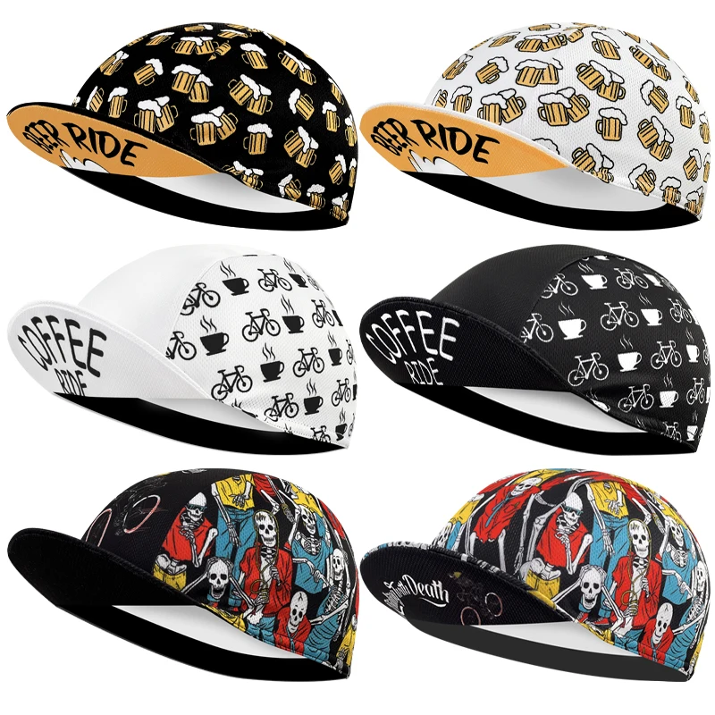 Cycling-Hat-Funny-Road-Bicycle-Cap-Summer-Breathable-Colorful-Bike ...
