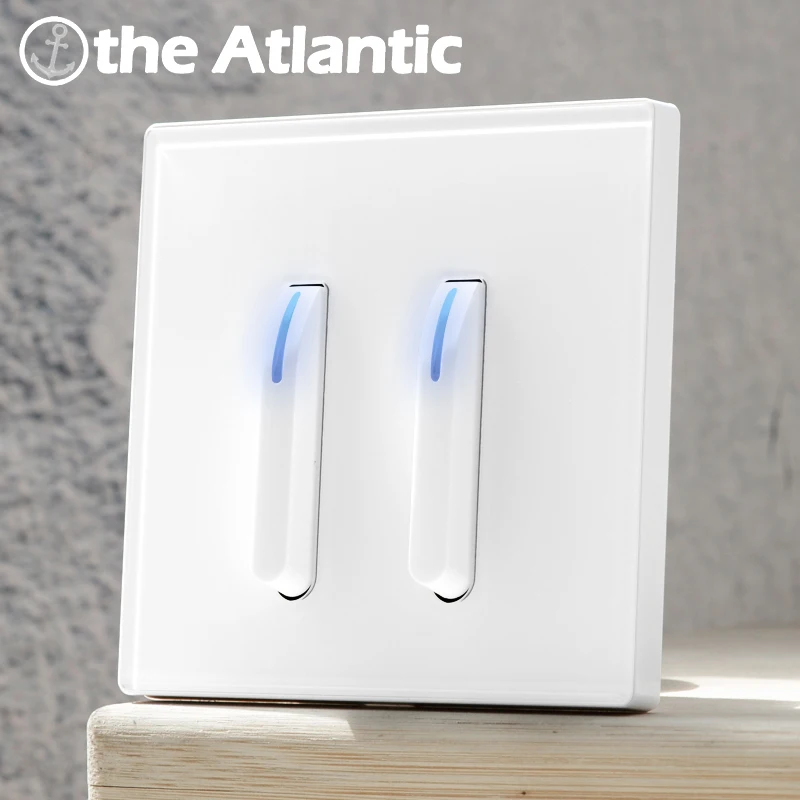 Light-Switches-With-LED-Indicator-EU-Power-Socket-Wall-Outlet-Piano-Key ...