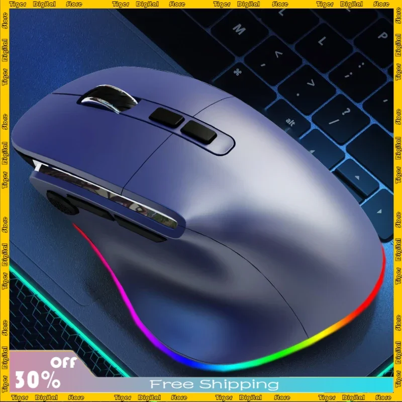 H5-Multi-Device-Performance-Mouse-USB-Bluetooth-Mouse-Backlit ...