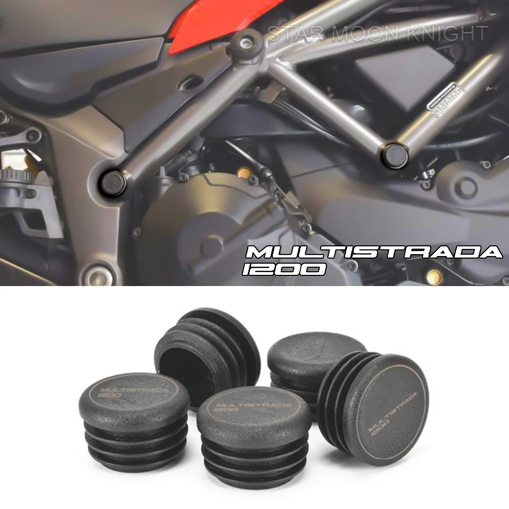 Motorcycle Frame End Caps For Ducati Multistrada 1200 S 1250S Enduro Pikes Peak 2015- 2022 Frame ...