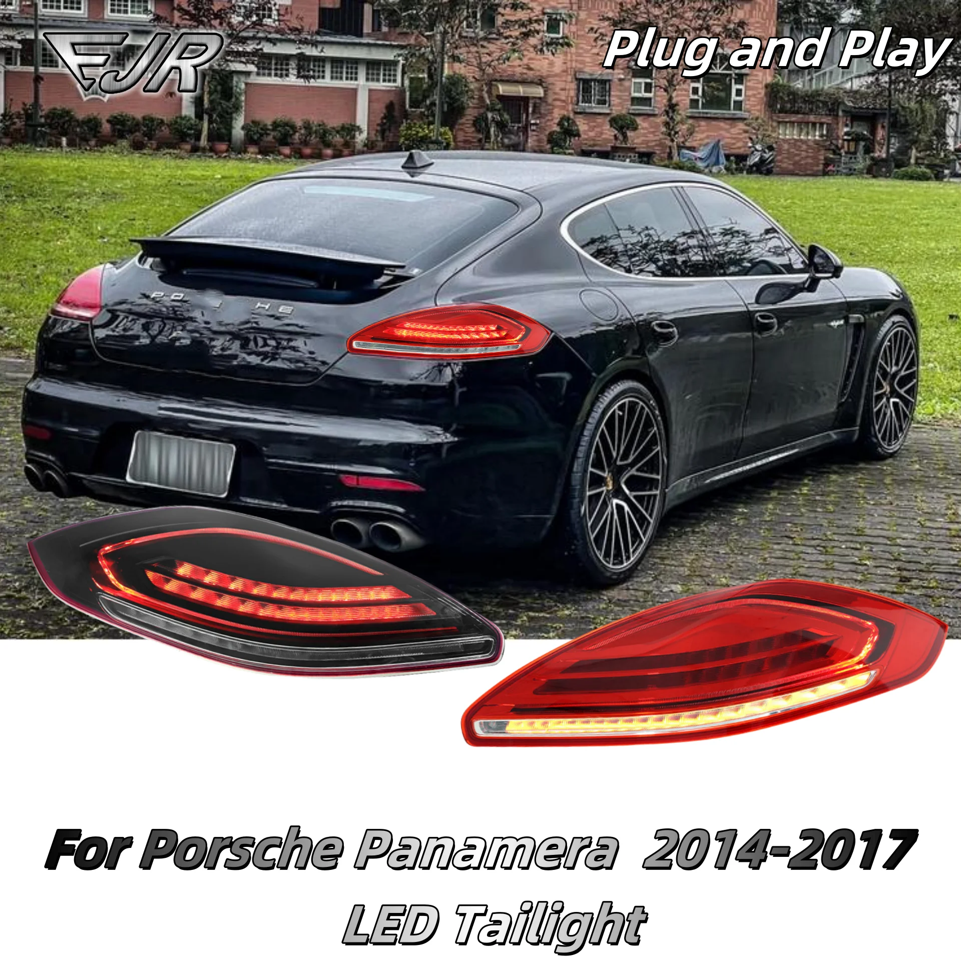 LED Tail Light For Porsche Panamera 2014-2017 Rear Lamp Brake Light Car ...