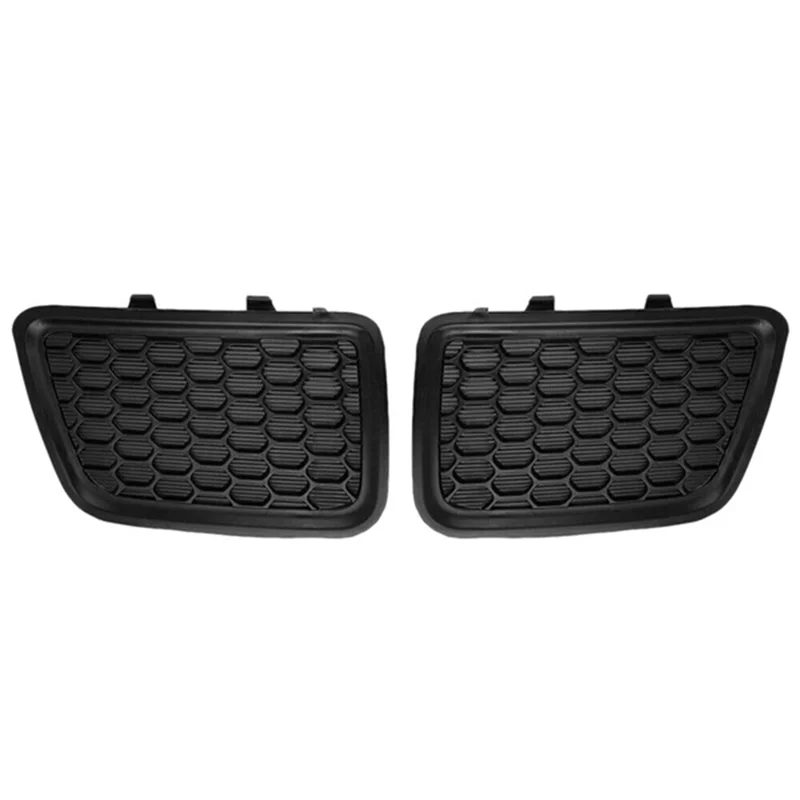 1-Pair-LH-RH-Front-Lower-Grille-Tow-Hook-Cover-Insert-Bezel-for-Jeep ...