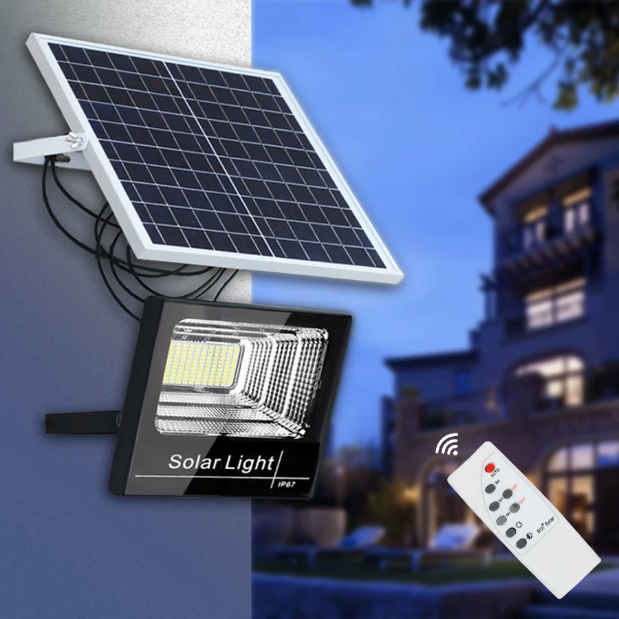 300W-Outdoor-LED-Solar-Spotlight-Ultra-Bright-Flood-Light-Waterproof ...