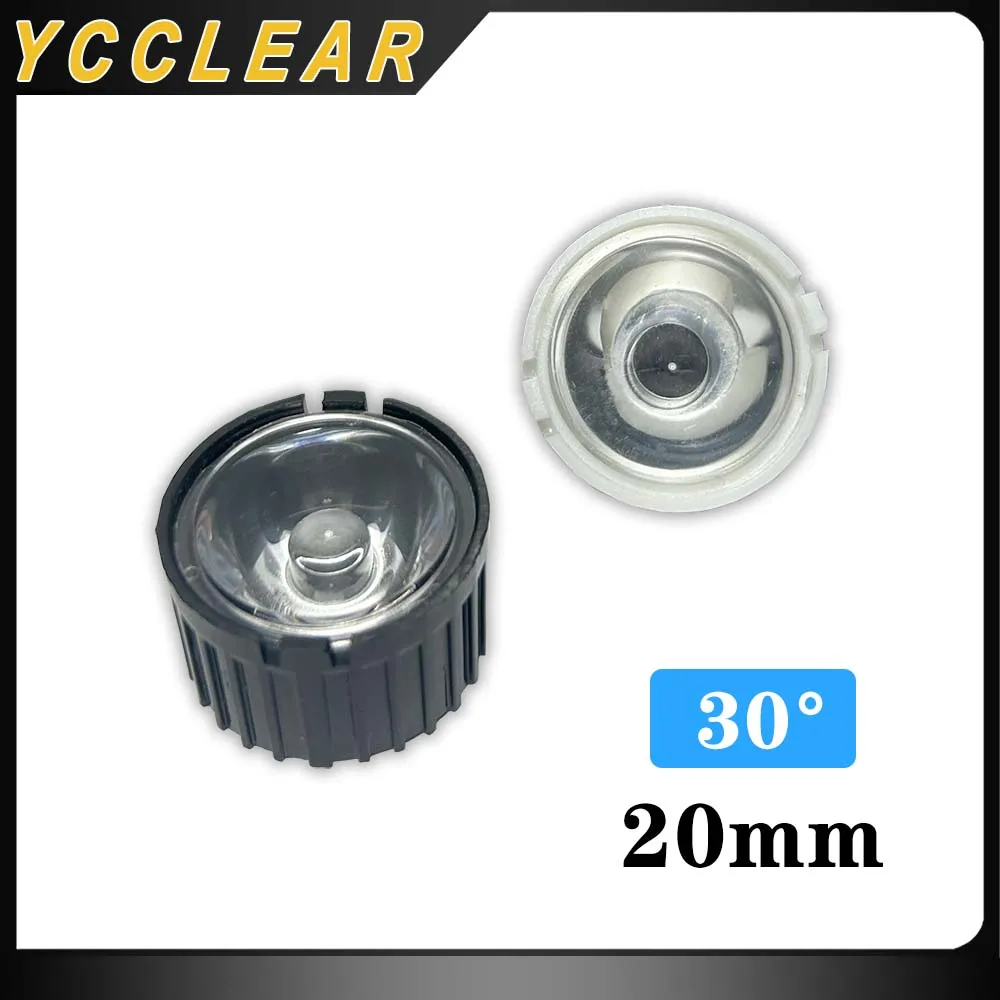 LED Bulb Tube High Power 1W 3W 5W LED Lens 8 Degree Reflector ...