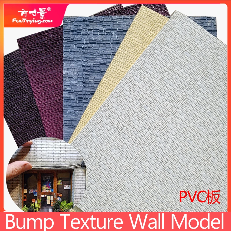 Miniature House Wall | Texture Board Model | Miniature Material | Diy ...
