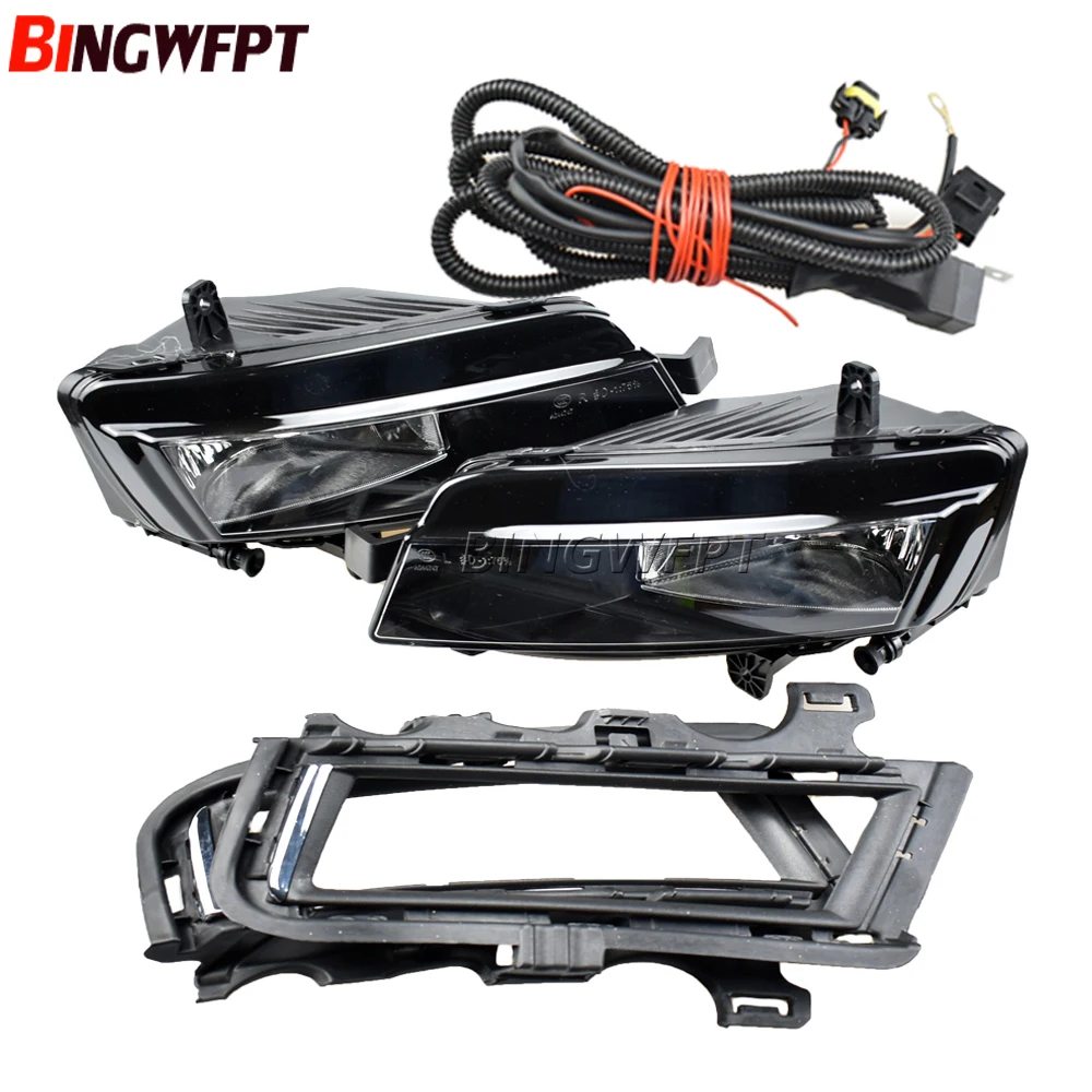 Front-Halogen-Fog-Lamp-Kit-For-VW-Golf-7-A7-MK7-2013-2014-2015-2016 ...