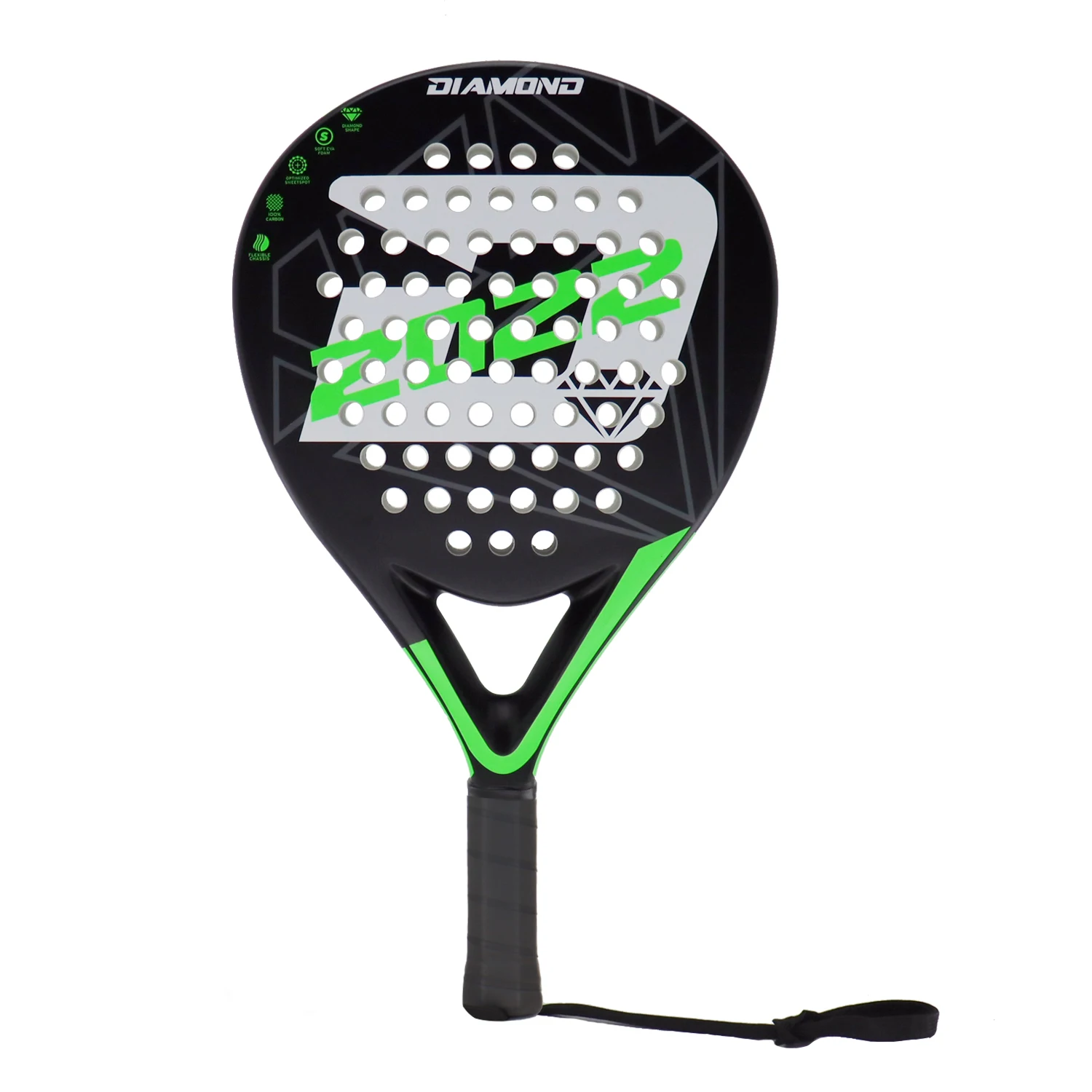 Soft-Carbon-Fiber-Padel-Racket-Formato-redondo-baixo-equil-brio-Wide ...