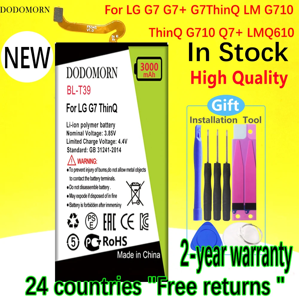Lg G7 Thinq Battery | Mobile Phone Batteries - Bl-t39 Battery Lg G7 ...