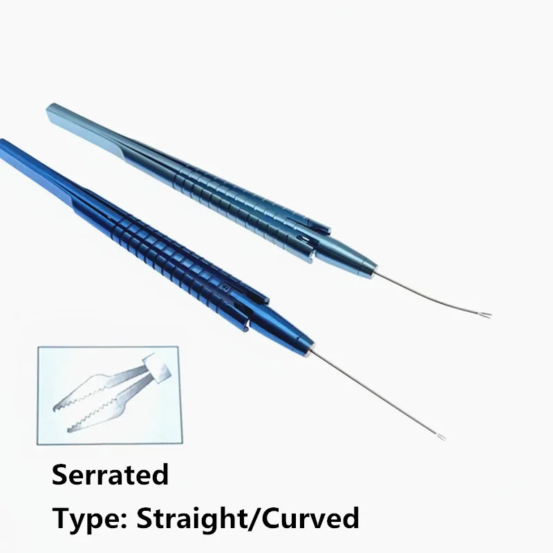 Ophthalmic-Retinal-Serrated-Forceps-Capsulorhexis-Forceps-Lens-Scissors ...