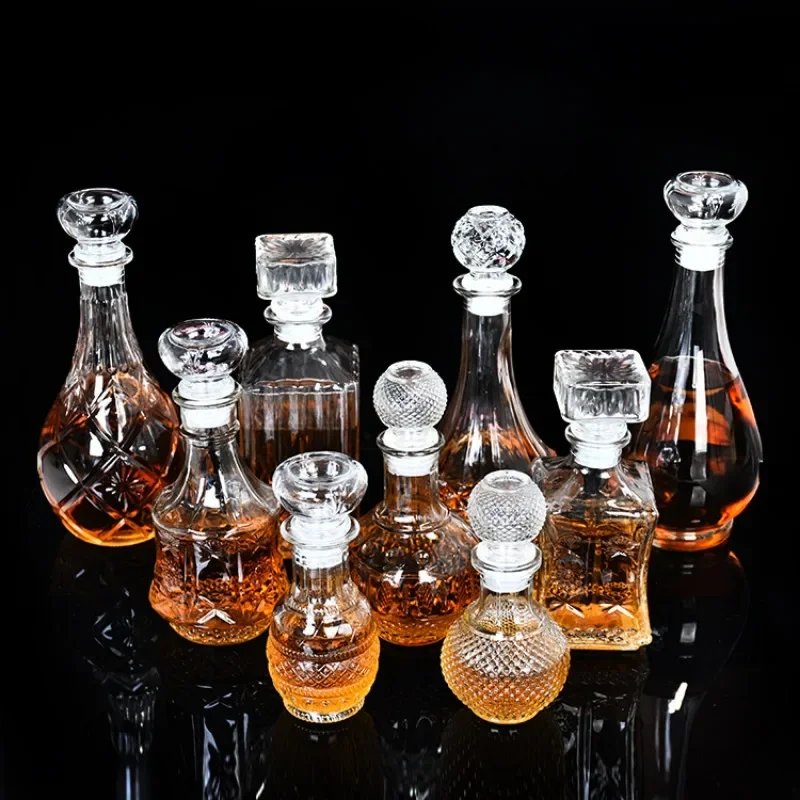 Whiskey-Decanter-Whiskey-Bottle-Crystal-Glass-Wine-Beer-Containers ...