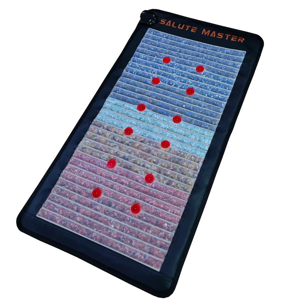 MS-4500B Rainbow Chakra Mat 7 Crystals PEMF Magnetic Photon Light ...