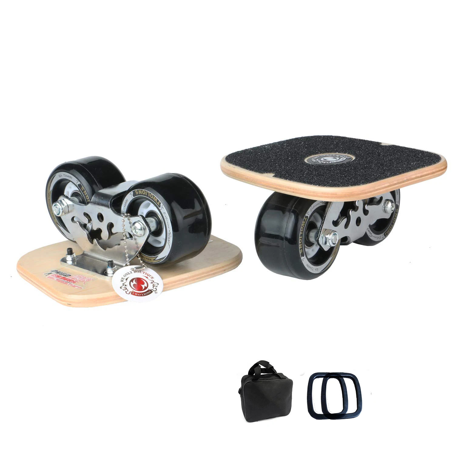 TWOLIONS-Canadian-Maple-Freeline-Skates-Wooden-Drift-Skate-Board ...
