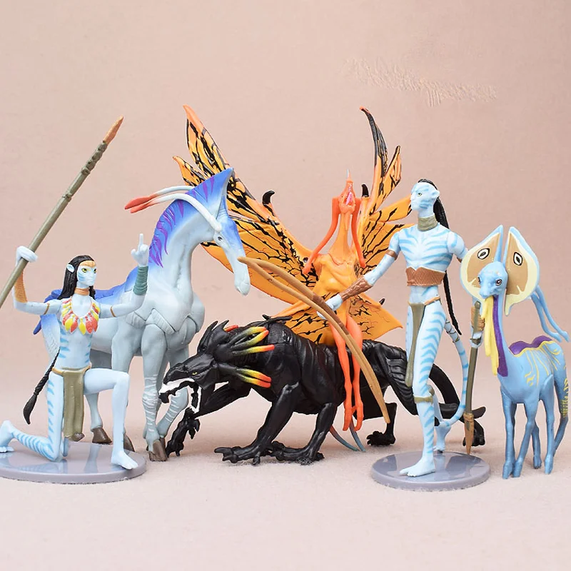 Disney-Avatar-2-The-Way-Of-Water-Jake-Sully-Neytiri-Figure-Anime-Pvc ...