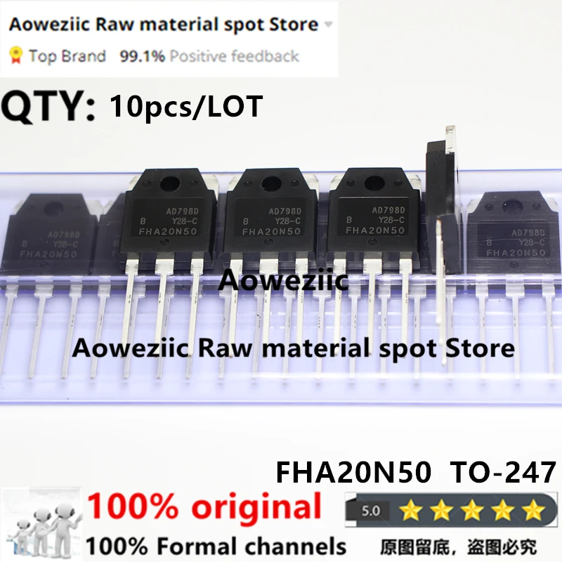 Aoweziic 100% New Original FHA20N50 FHA20N60 FHA24N50 FHA28N50 FHA40N50 ...