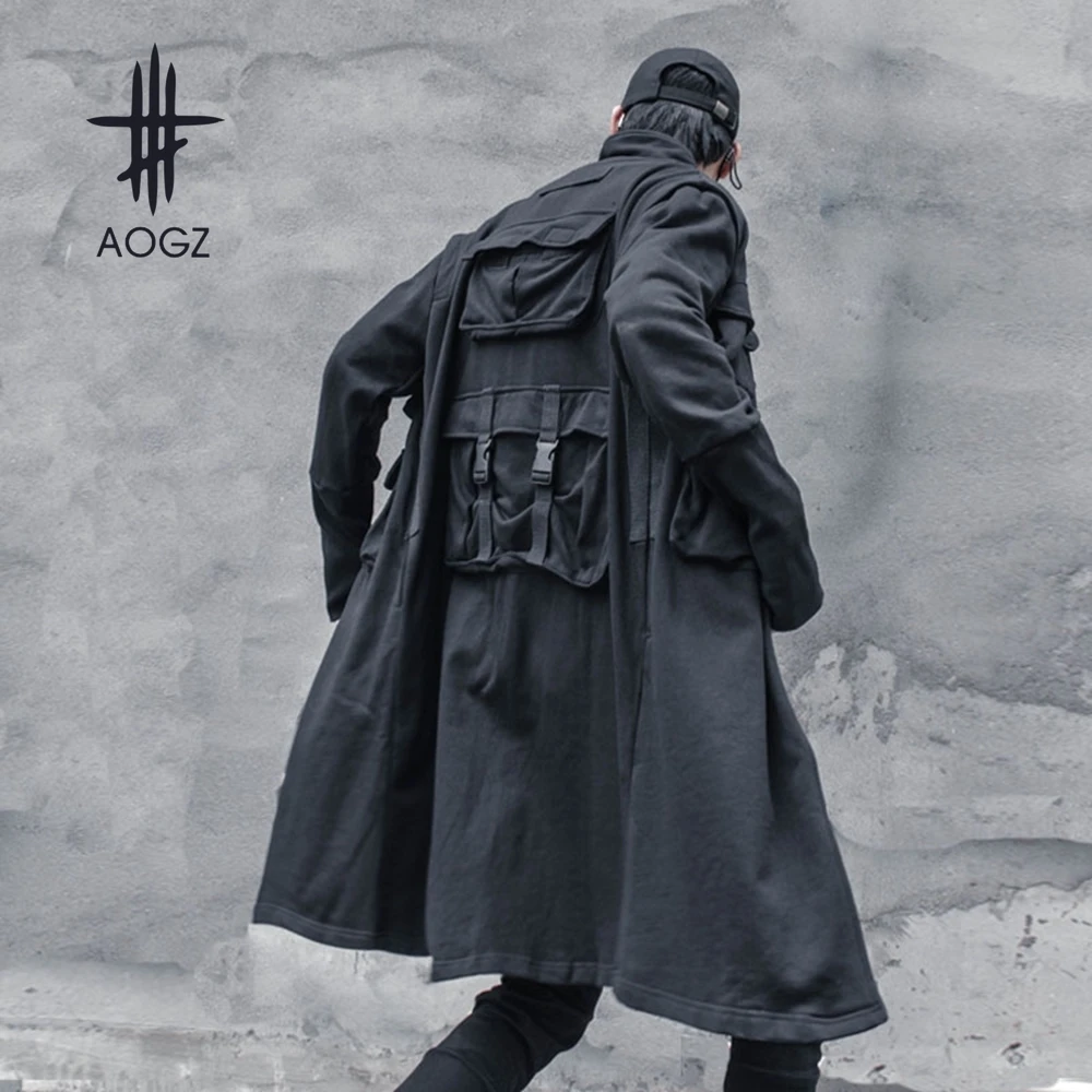 AOGZ-Autumn-Multi-pocket-Zipper-Cargo-Jacket-Mens-Tactical-Jacket-Hip ...