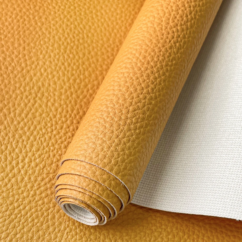 30x135CM-Lychee-Texture-Vinyl-Solid-Color-Faux-Leather-Fabric-for-Hair ...