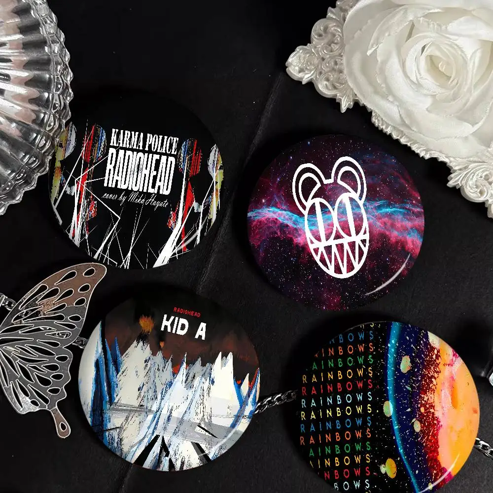 Classic R-Radiohead Rap Band Cartoon Brooches Anime Badge Round ...