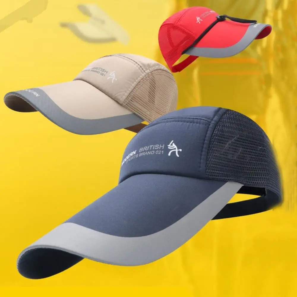 New Printing Baseball Caps Anti-Sun Adjustable Fishing Cap Dacron Retro ...