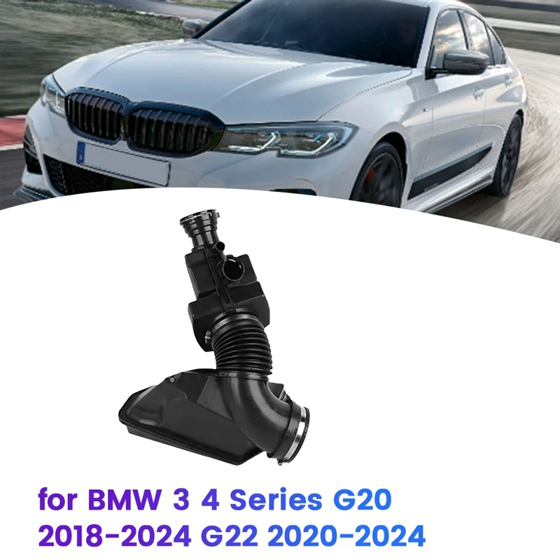 Car-Air-Intake-Filter-Hose-With-Resonator-13718656981-For-BMW-3-4 ...