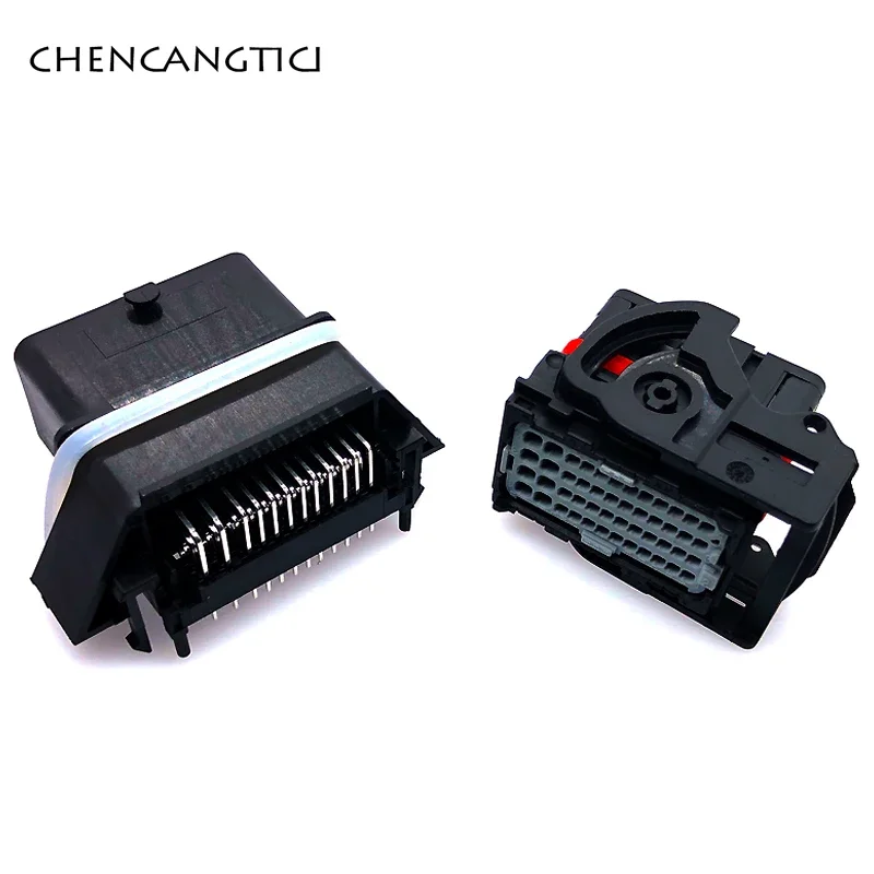 1 Juego de conector de Cable de plástico Ecu automotriz Molex de 48 ...
