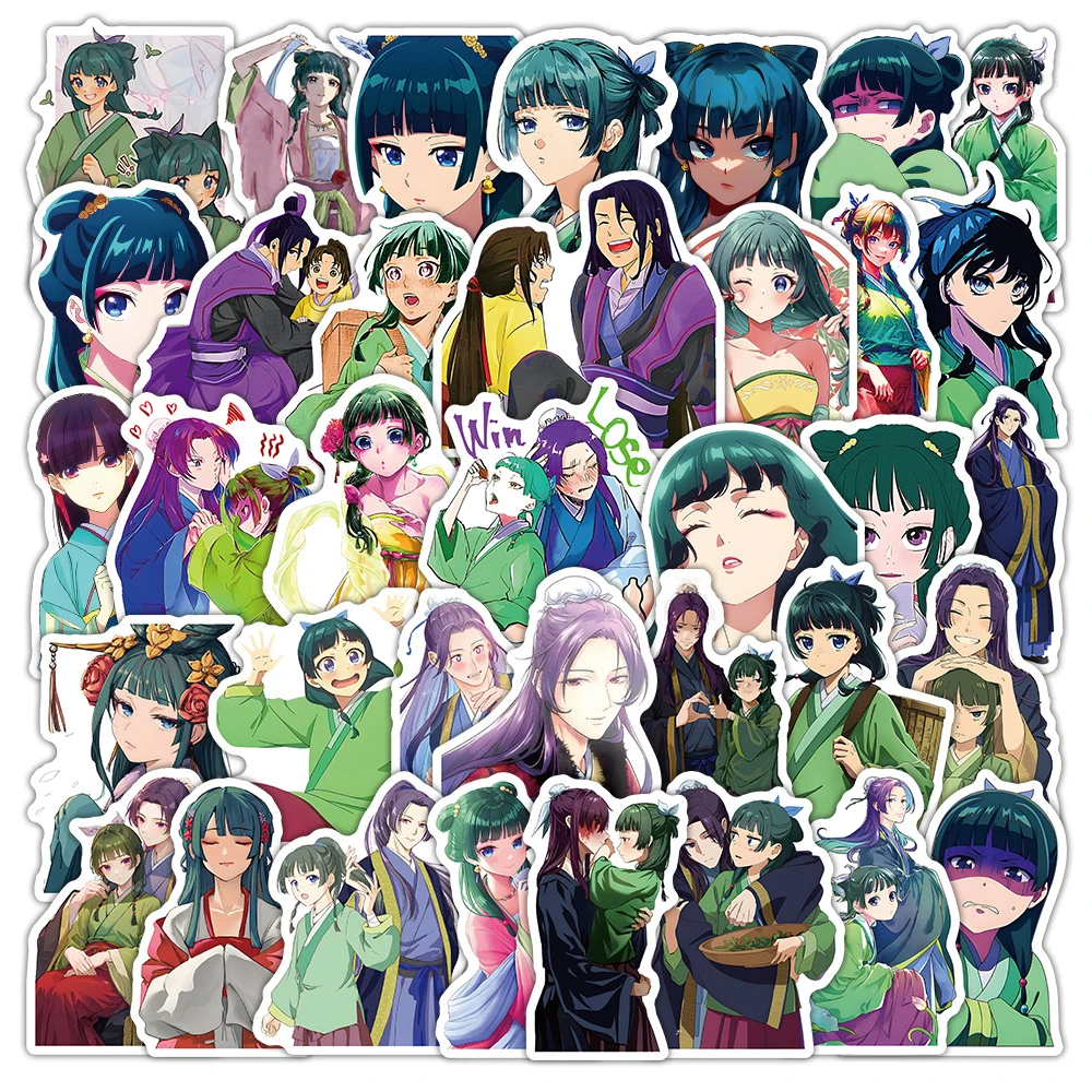 10-30-50pcs-The-Apothecary-Diaries-Stickers-Anime-Kawaii-Maomao-Cartoon ...