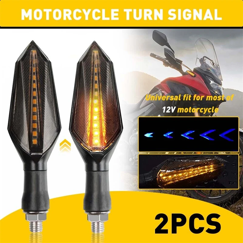 2pcs-Universal-Motorcycle-LED-Turn-Signal-Lamp-Sequential-Flowing-Flash ...