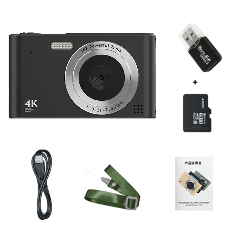 Retro-Ccd-student-16X-Digital-Zoom-HD-720-P-Video-Digital-Camera ...