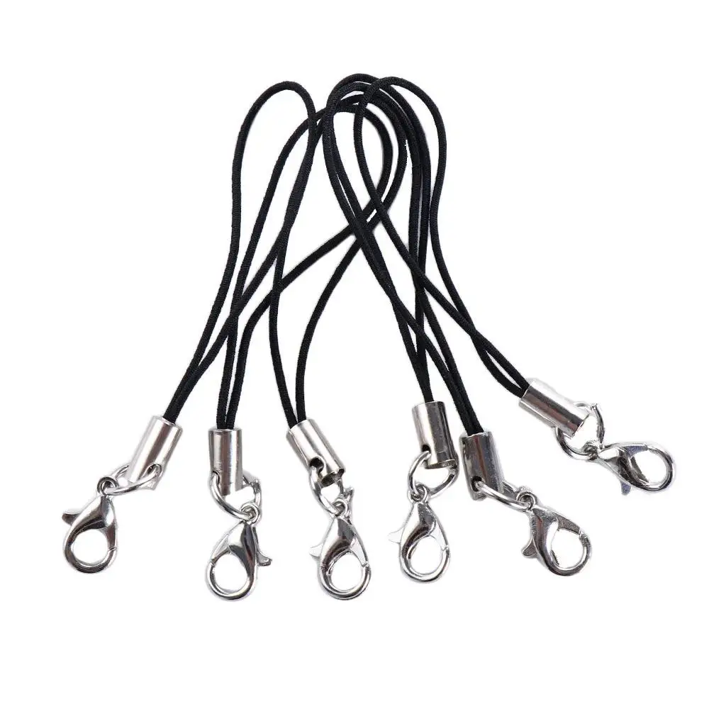 10pcs-Lanyard-Lariat-Cords-Lobster-Clasp-Rope-Keychains-Hooks-Mobile ...