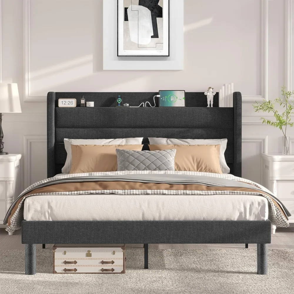 King headboard with usb ports store