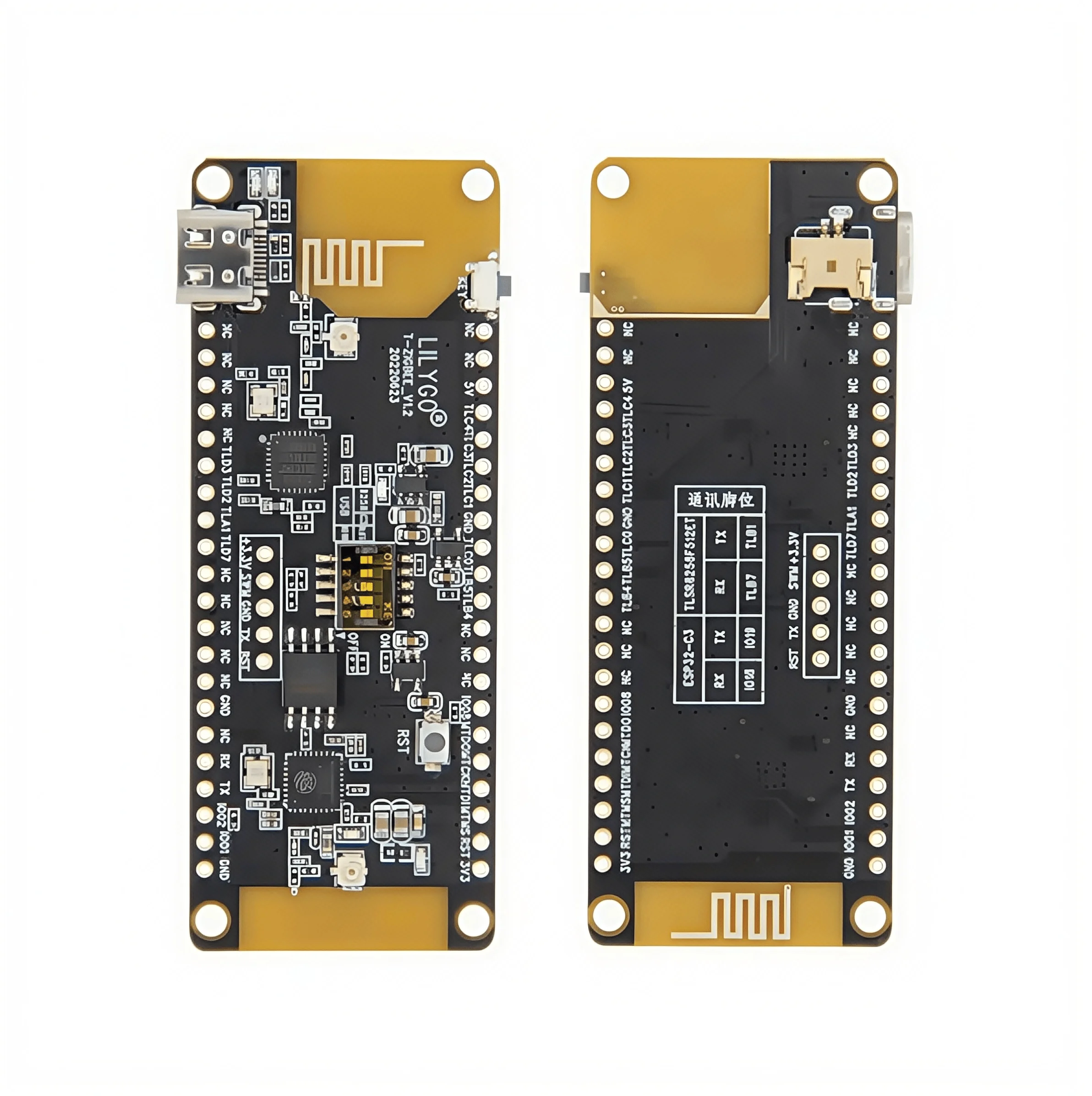 LILYGO® T-Zigbee T-ZigbeePA ESP32-C3 TLSR8258 Zigbee Ultra Low Power ...