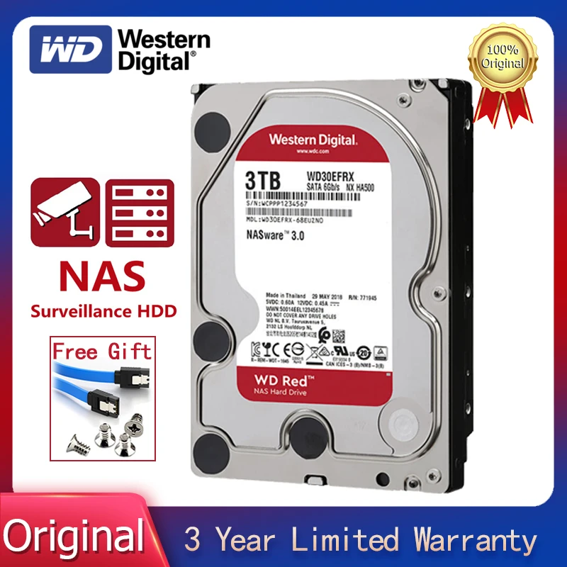 Western-Digital-WD-3TB-Red-NAS-Hard-Disk-Drive-3-5-3TB-Internal-Hard ...