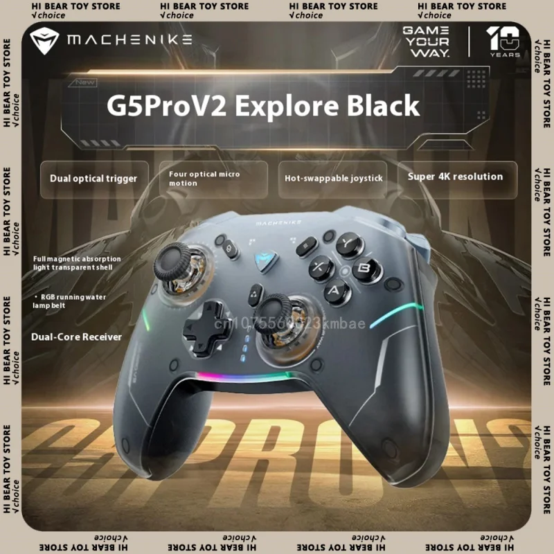 Machenike-Gamepad-G5-Pro-V2-Gamepad-ptico-de-tres-modos-edici-n-de ...