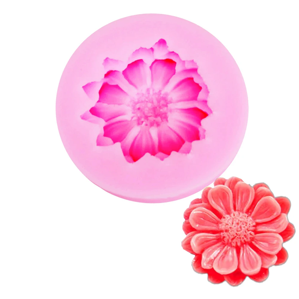 Daisy Shape Cake Decorating Tools DIY Food Candy Waffles Cookie ...
