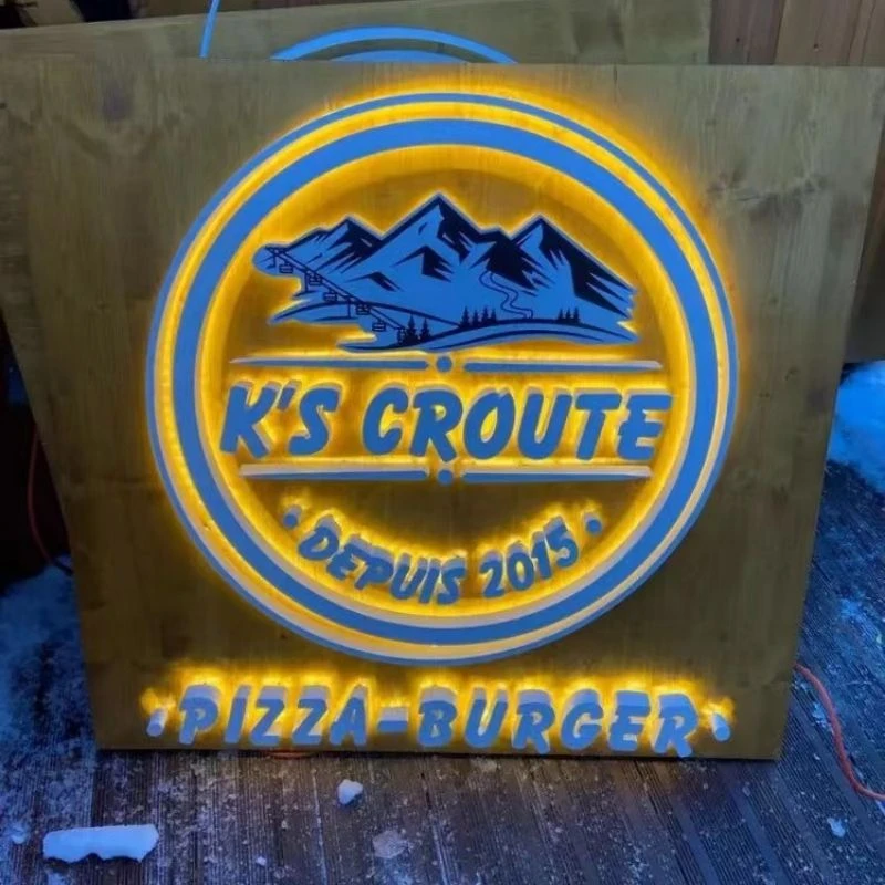Acrylic Led Lighting Sign Board | Custom Sign Board Outdoors - Outdoor ...