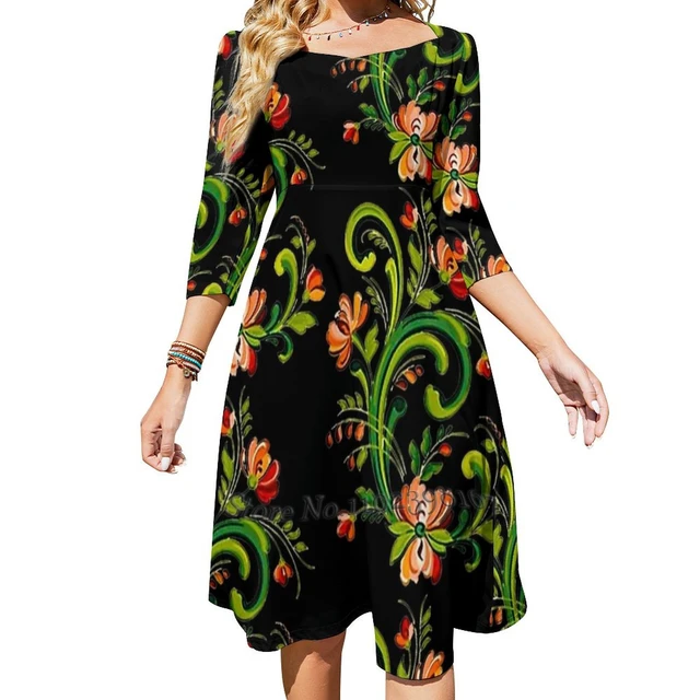 Rosemaling Dress