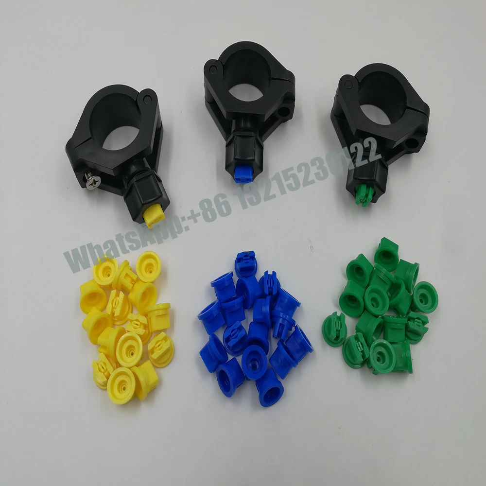 Plastic-Eyelet-Clip-Nozzle-Pipe-Clamp-Holders-Fat-Fan-Spray-Quick ...