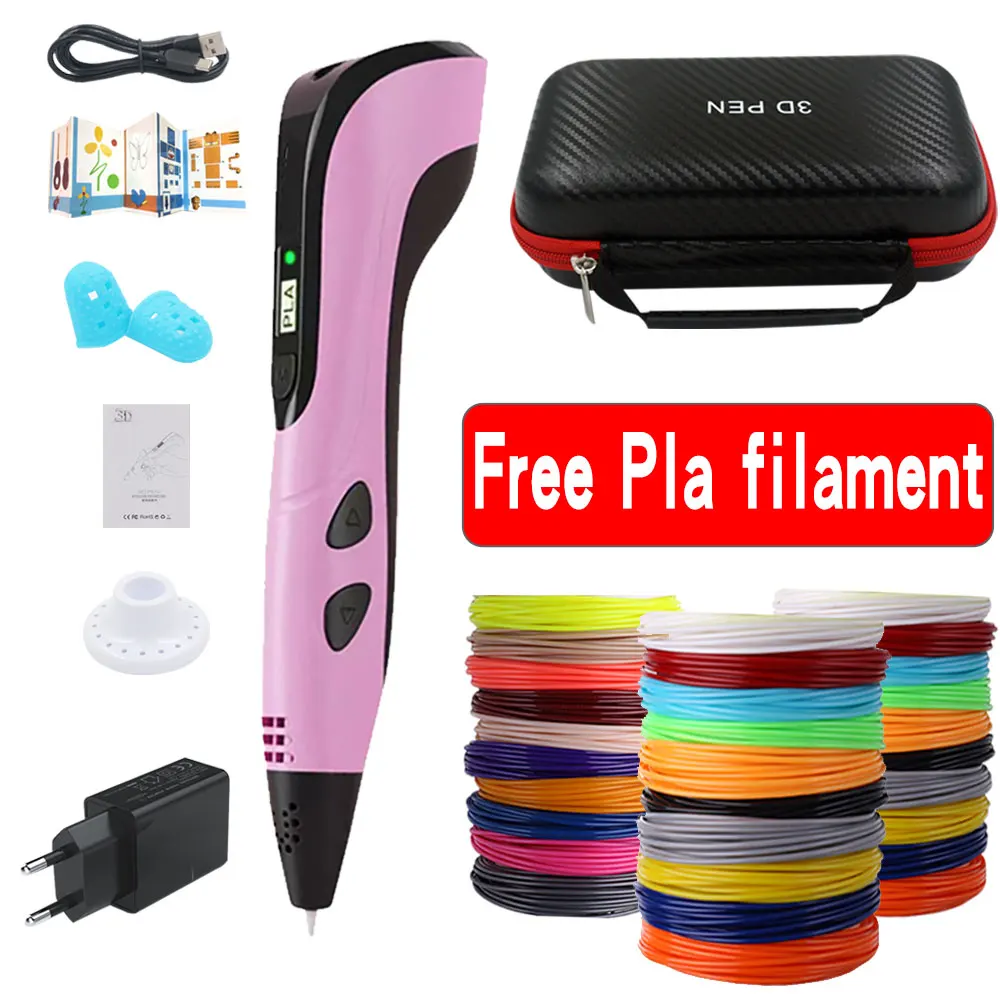 2023 New 3d Printing Pen 3d Pen Set For Kids Chidren Diy Child's ...