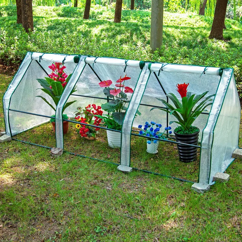 Indoor Outdoor Greenhouse Cover Garden Flower Waterproof Protect Warm ...