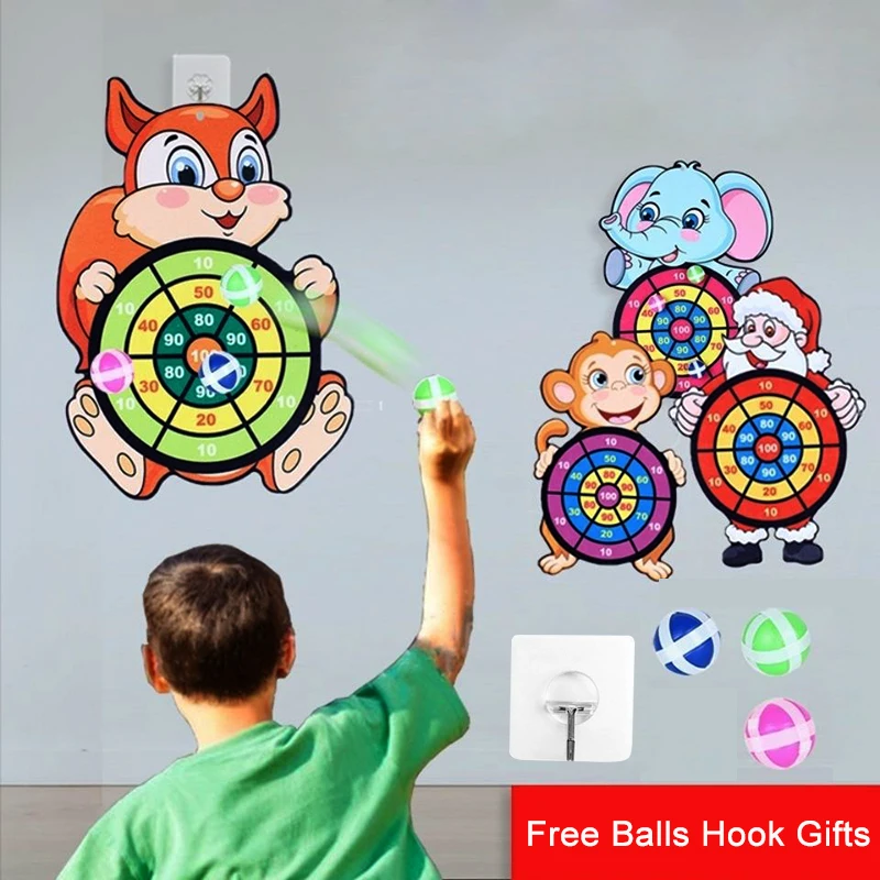 Sticky-Ball-Dart-Board-Target-Sports-Game-Toys-For-Children-Outdoor ...