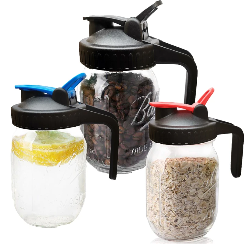 Ball Mason Jar With Handle