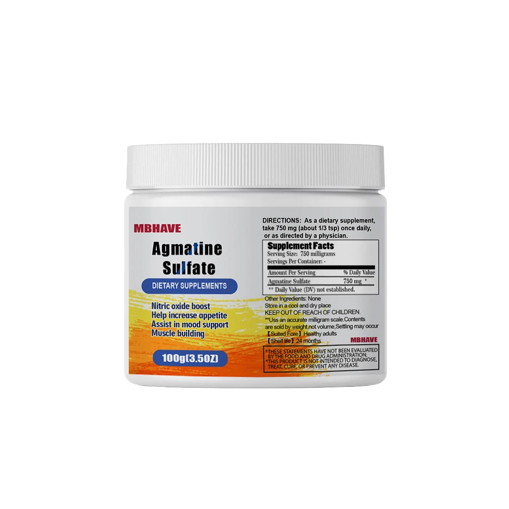 Agmatine Sulfate Muscle building Support the circulatory system and ...