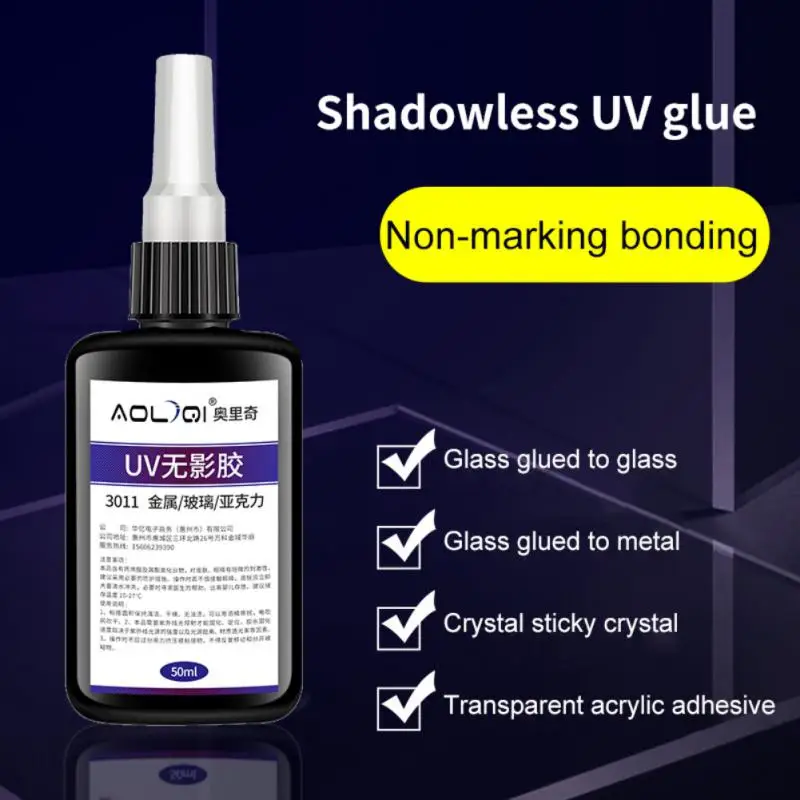 UV-Glue-Shadowless-Adhesive-Toughened-Glass-Coffee-Table-Metal-Crystal ...