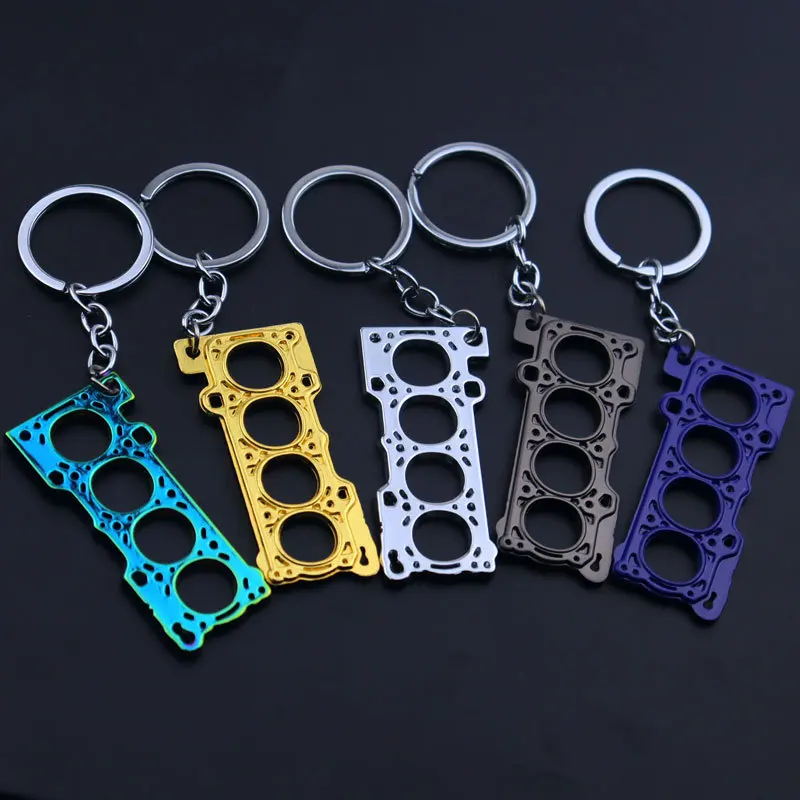 Tuning-Keychain-Car-Modification-Cylinder-Head-Engine-Gasket-Model ...
