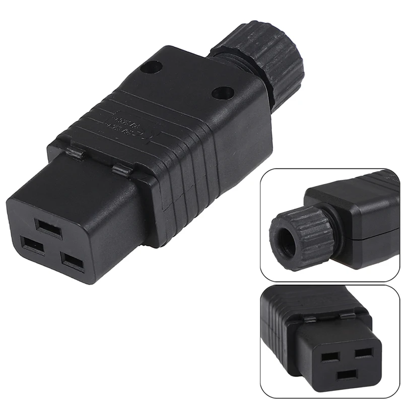 IEC320-C19-Socket-For-Server-UPS-Plug-PDU-Power-Wiring-Detachable-Plugs ...