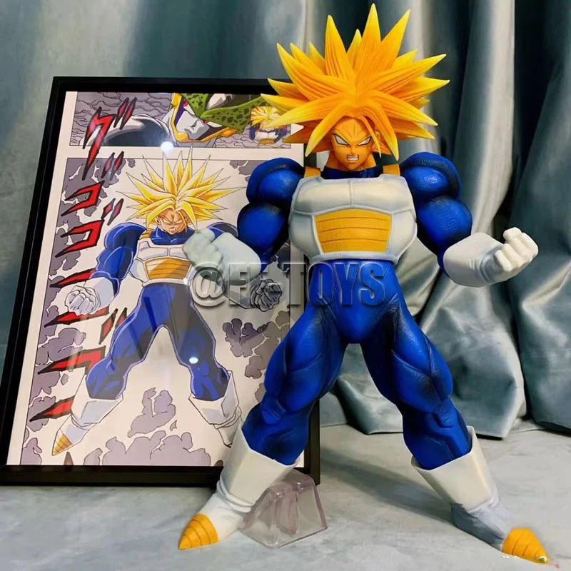In Stock 25cm Anime Dragon Ball Z Super Trunks Action Figure PVC Super ...