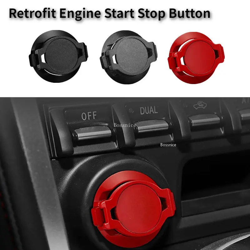 Engine-Start-Stop-Button-Cover-Ignition-Switch-Button-Protection-Cap ...