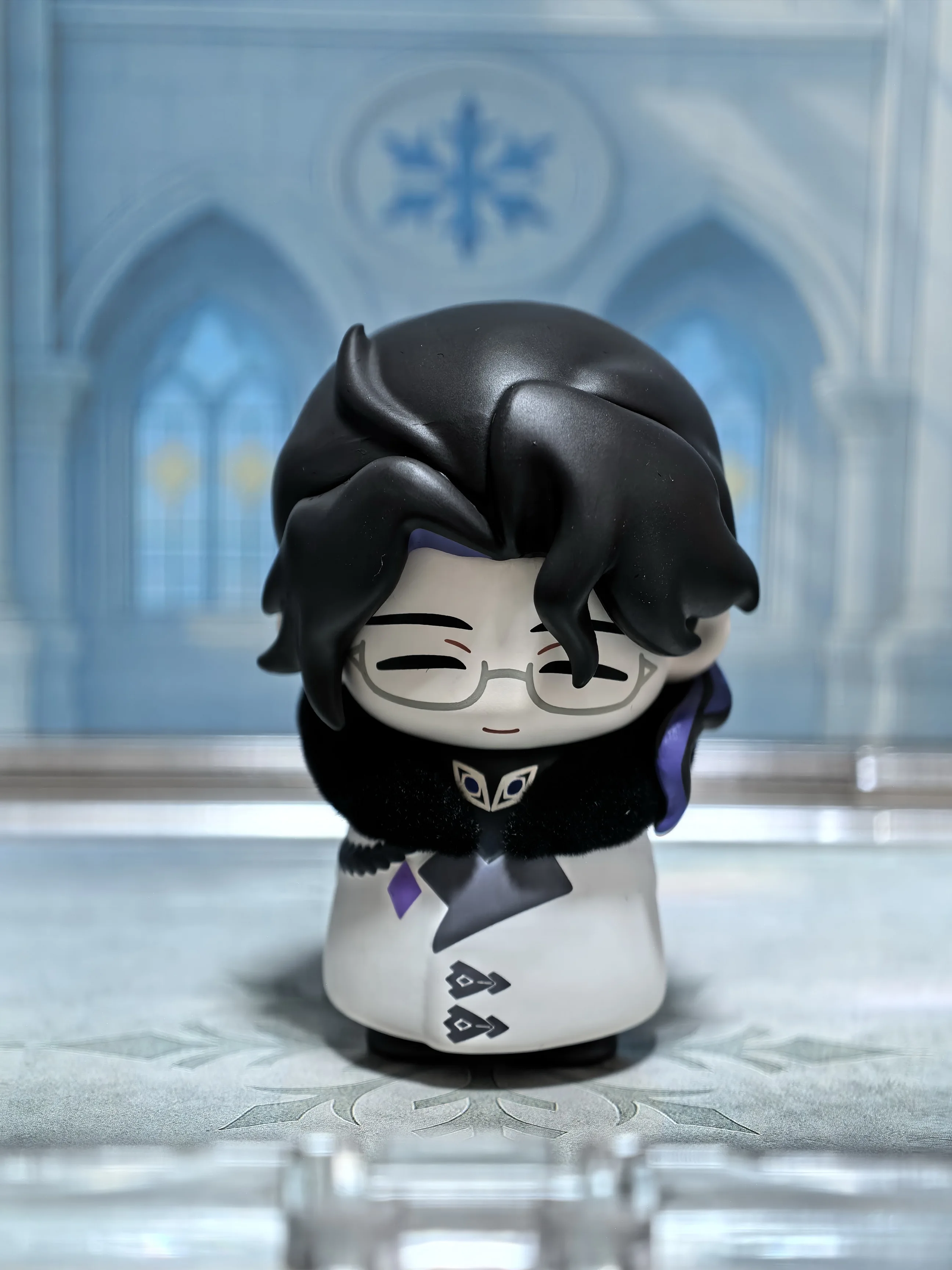 Fatui Pantalone Chibi Doll Regrator Genshin Impact Official Frost Flame ...