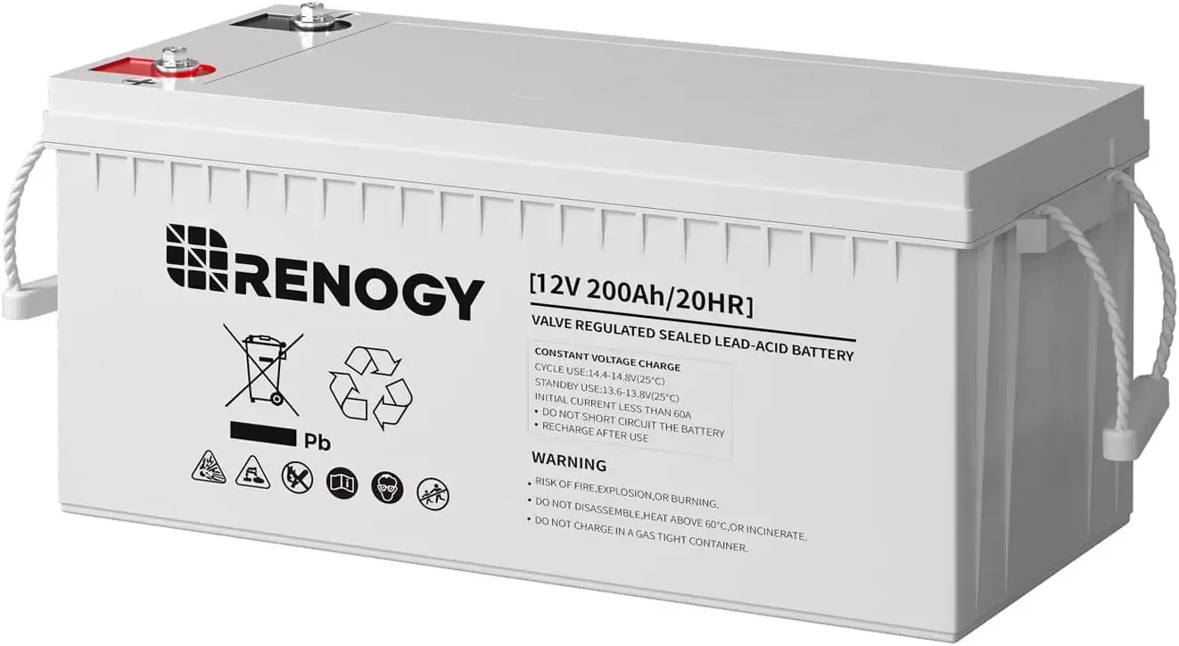 Renogy-Deep-Cycle-AGM-Battery-12-Volt-200Ah-3-Self-Discharge-Rate-2000A ...