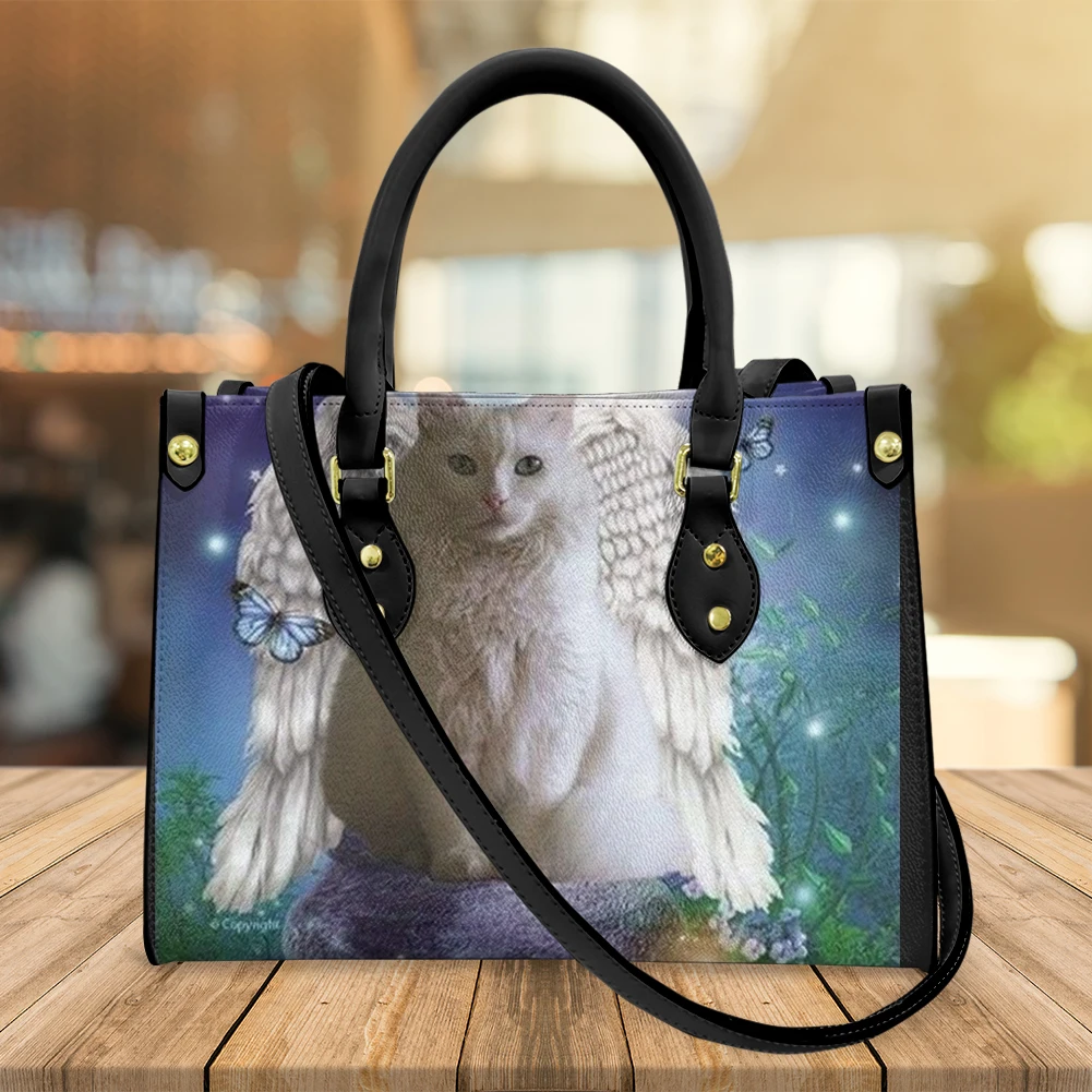 Turnanimal Sac à main imprimé Angle Cat pour femme, sac d'affaires pour ...